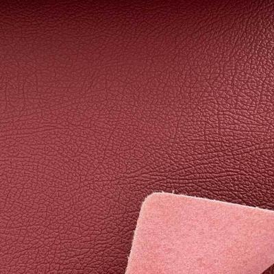 China Roller Embossed Micro Fiber Artificial Automotive Leather 1.4m Width 1.2mm Thickness Realistic Texture for sale