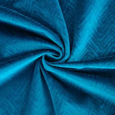 China High Color Fastness Polyester Velvet Fabric for Furniture - 1.40m Width, 100% Polyester, 30+ Colors Available for sale