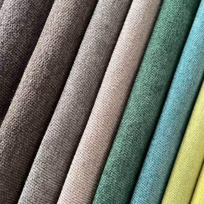 China Short Pile Polyester Upholstery Fabric 1.45m Width 220g Weight for Sofa and Furniture for sale