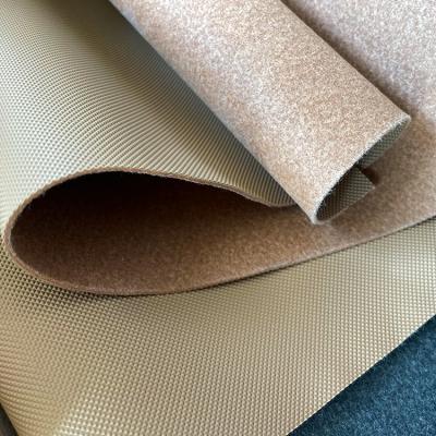 China Waterproof & Scratch Resistant Leather Alternative - TPU on Non-Woven for sale