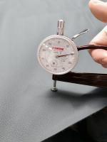 China PVC Cat Scratching Office Furniture Leather lichi patten single velvet backing for sale