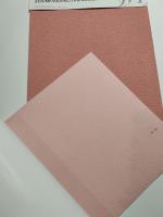 China 1.3-1.4mm TPU surface with dye color Non-woven backing Leather 3D crafted for Sport Shoe for sale