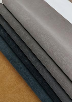 China Great Brush Lichi top level EPU Leather 1.8mm with Alpha velvet backing for sale