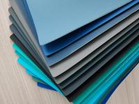 China Platinum Silicon Leather 1.6mm for Medical Furniture with PU coated Backing for sale