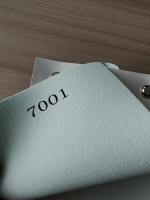 China Platinum Silicon Leather 1.6mm for Medical Furniture with PU coated Backing for sale