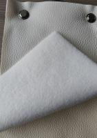 China PVC #9001 Sofa Furniture Leather lichi patten single velvet fleece backing 1.0mm*1.4m for sale