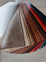 China PVC #6201 Sofa Furniture Leather OilShine patten single velvet fleece backing 1.0mm*1.4m for sale