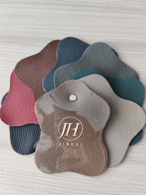 China Top PVC Cat Leather Fabric 1.6mm with Anti-Scratching Surface & Stable Structure & single velvet fleece backing for sale