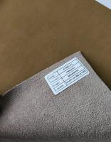 China Great Brush Lichi top level EPU Leather 1.8mm with Alpha velvet backing for sale