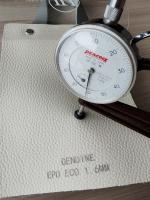 China Genuine EPU Eco Faux Leather 1.6mm Hydrolysis Resistance Abrasion Resistant for sale