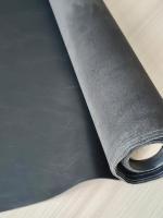 China 1.2mm JHB0098 High Durability PVC Leather with 160g suede backing and oil wax surface pattern for sale