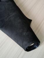 China 1.2mm JHB0098 High Durability PVC Leather with 160g suede backing and oil wax surface pattern for sale