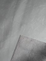 China 1.2mm JHB0098 High Durability PVC Leather with 160g suede backing and oil wax surface pattern for sale