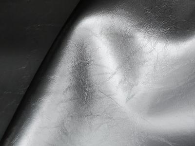 China 1.2mm JHB0098 High Durability PVC Leather with 160g suede backing and oil wax surface pattern for sale