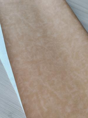 China Durable and eco friendly Micro Fiber Leather with smooth two tone surface designed for skin friendly and child safe furniture for sale