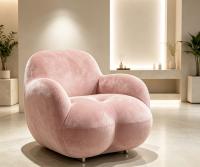 China 1.2mm 4 Way Elastic Synthetic Leather BI-ELASTIC Fabric for Irregular-Shaped Furniture for sale
