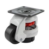 China WH Heavy-duty Level Adjustment Fuma Casters 40F/60F/80F/100F/120F/150F Machine and Equipment Moving Caster Wheels for sale