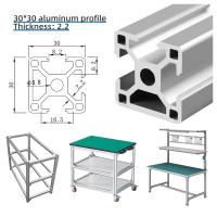 China Excellent Durability T-Slot Aluminum Extrusion Alloy Profile for Hotel and Restaurant Partitions for sale