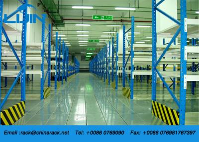 China Collapsible Warehouse Storage Racks With Multi Levels 300 - 500kg Load Capacity for sale