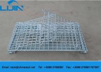 China Industrial Steel Mesh Storage Cages , 1200 * 1000 * 890mm Wire Security Cage for sale