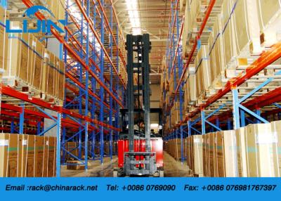 China Selective Color Heavy Duty Storage Racks System Q235 Steel Material for sale