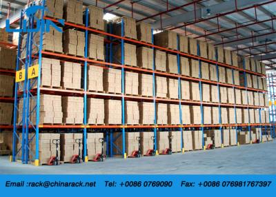 China Long Cross Beam Heavy Duty Storage Racks Big Bearing Capacity P Shape Beam for sale