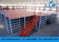 China Industrial Warehouse Mezzanine Floors , AS4084 Approval Steel Mezzanine Floor for sale