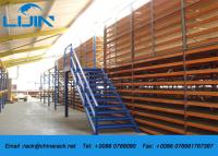 China Industrial Warehouse Mezzanine Floors , AS4084 Approval Steel Mezzanine Floor for sale