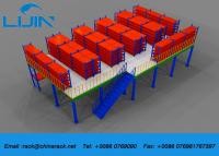 China Plywood Board Industrial Mezzanine Floors System With Staircase Custom Size for sale