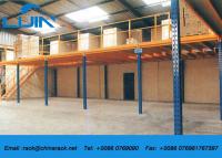 China Metal Frame Structural Mezzanine Floors Platform For Industrial Warehouse for sale