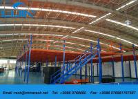 China Conveninet Storage Industrial Mezzanine Floors 500kg - 1000kg Per Square for sale