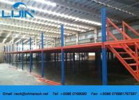 China Metal Frame Structural Mezzanine Floors Platform For Industrial Warehouse for sale