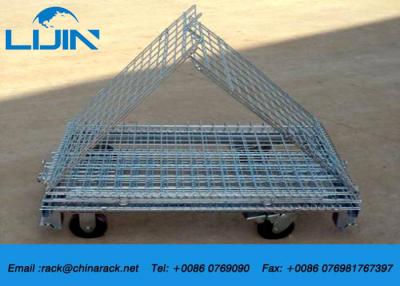 China Industrial Steel Mesh Storage Cages , 1200 * 1000 * 890mm Wire Security Cage for sale