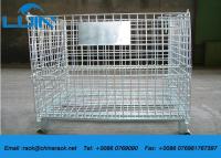 China Steel Structure Wire Mesh Cages 4.8 - 6.0mm Guage SGS Certification for sale