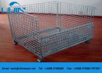China Steel Structure Wire Mesh Cages 4.8 - 6.0mm Guage SGS Certification for sale