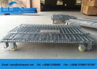 China Collapsible Assemble Wire Mesh Cages Storage , AS4084 Approval Metal Wire Cage for sale