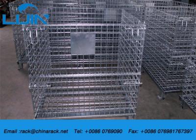 China AS4084 Steel Wire Mesh Cages Corrosion Protection Material Foldable Type for sale