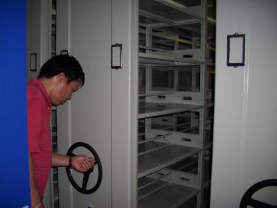 China Mechanical Lockable Metal Mobile Filing Cabinet to Storage Books for sale