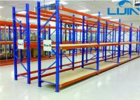 China Convenient Medium Duty Shelving Plywood Board Steel Frame 100-150kg / Layer for sale