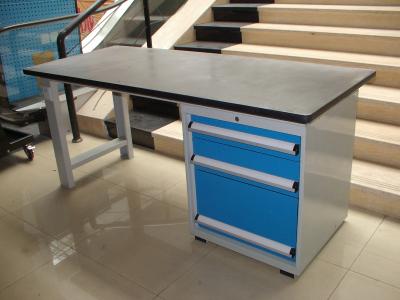 China Workshop / Office Stainless Steel Workbench With Drawers AS4084 Approval for sale