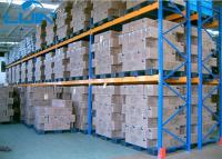 China Double Deep Industrial Storage Rack Corrosion Protection Anti Rust for sale