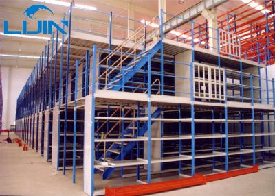 China 22FT / 6.5M Height Industrial Warehouse Shelving With Mezzanine Floor Racking for sale