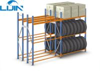 China Material Stock Heavy Duty Storage Racks Steel / Wood Shelves Convenient Stock for sale