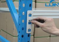 China Medium Duty Warehouse Shelving Racks , High Density Steel Warehouse Storage Shelves for sale