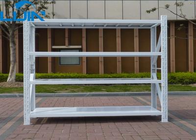 China Butterfly Hole Light Duty Racking 200kg Loading Capacity Anti Rust for sale