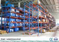 China Q235 B Steel  Industrial Storage Racks  ,  Heavy Duty Metal Pallet Shelf for sale