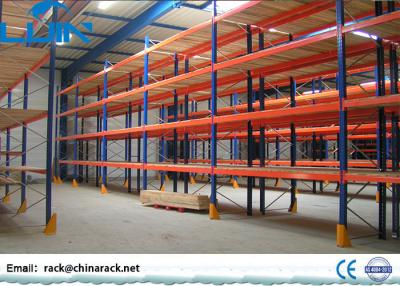 China Q235 B Steel  Industrial Storage Racks  ,  Heavy Duty Metal Pallet Shelf for sale