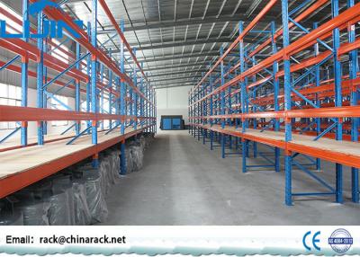 China 3 T Per Layer Heavy Duty Metal Storage Racks For Warehouse / Workshop for sale