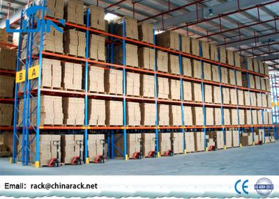 China Durable Heavy Duty Storage Racks / Rust - Protection Pallet Racking System for sale