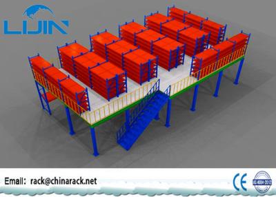 China Multi Layer Storage Mezzanine Floors , Steel Structure Mezzanine Storage Platform for sale